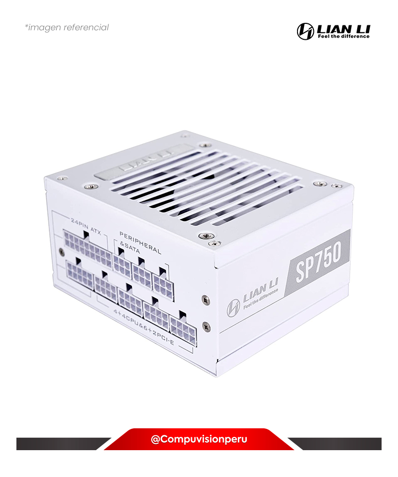 FUENTE 750W LIAN LI SP750 SFX WHITE 80 PLUS GOLD MODULAR 4718466011213 ...